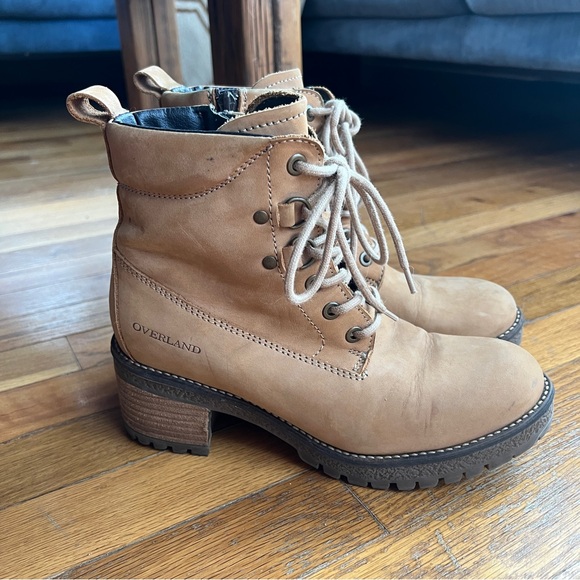 Overland | Shoes | Overland Tan Leather Boots | Poshmark